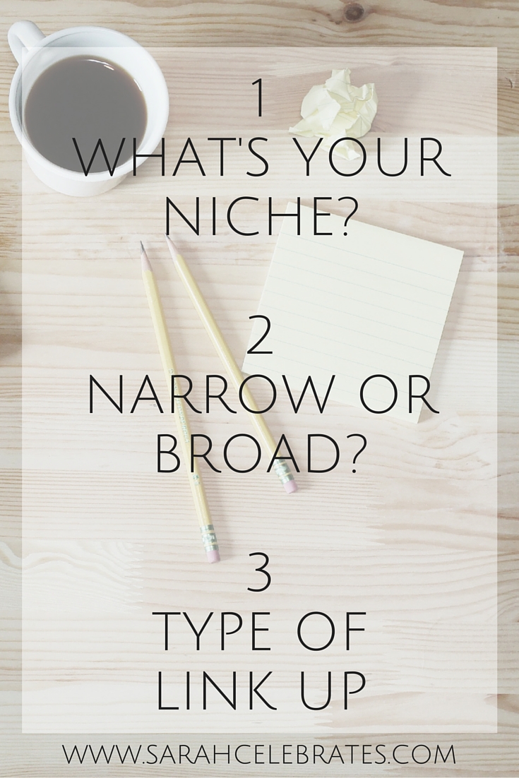 Choose a Theme for Your Link Up Party in 3 Easy Steps! • Sarah Celebrates