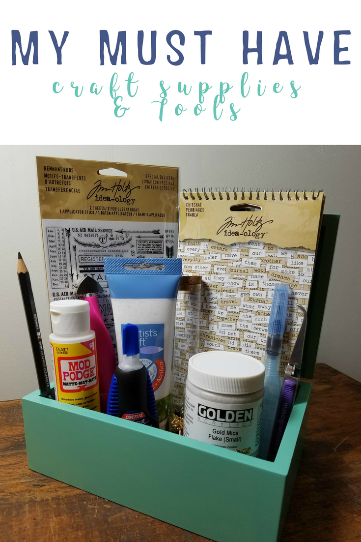 My Must Have Craft Supplies & Tools • Sarah Celebrates